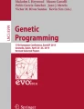 Semantically-based crossover in genetic programming: application to real-valued symbolic ...