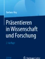 Wissenschaftliche Poster gestalten und präsentieren | SpringerLink