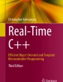 Real-Time C++: Efficient Object-Oriented and Template Microcontroller Programming | Springer ...