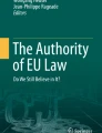 The Rule of Law as a Well-Established and Well-Defined Principle of EU ...