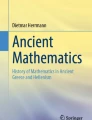 Roman Numerals | Springer Nature Link