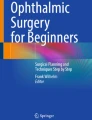 Lincoff Rules and Surgical Techniques for Retinal Detachment | SpringerLink