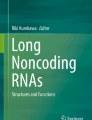 Roles of Long Non-coding RNAs in Genomic Imprinting | SpringerLink