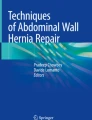 Open Retro-rectus Repair of Hernia | SpringerLink