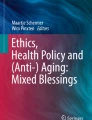 Age as Disease: Anti-Aging Technologies, Sites and Practices | SpringerLink