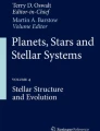 Stellar Structure and Evolution | SpringerLink