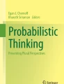 Teaching and learning of probability | ZDM – Mathematics Education
