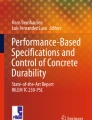 Durability of Concrete Structures | SpringerLink