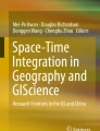 A framework for modern time geography: emphasizing diverse constraints ...