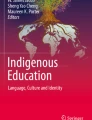 Handbook of Indigenous Education | SpringerLink