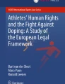 Doping in Sport: History, Regulation, and Global Governance | Springer ...