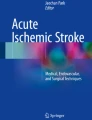 Cardioembolic Stroke | Springer Nature Link