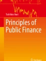 Public Finance | Springer Nature Link