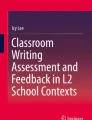 Understanding Assessment for Learning | Springer Nature Link (formerly ...