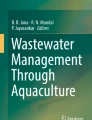 Water and Wastewater Treatment Technologies | SpringerLink