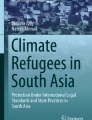 Climate Refugees in the Focus of International Policy: Threats to ...