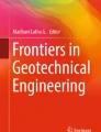 Advances in Geoengineering, Geotechnologies, and Geoenvironment for ...