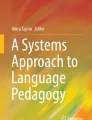 Complex Dynamic Systems Theory and Second Language Development | SpringerLink