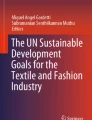 Sustainable Development Goals for Textiles and Fashion | Environmental ...