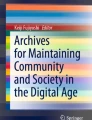 Archives, records, and power: The making of modern memory | Archival ...