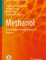 Methanol as a Fuel for Internal Combustion Engines | SpringerLink