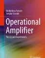Dynamic Offset Cancellation Techniques for Operational Amplifiers | Springer Nature Link