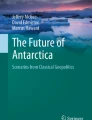 Geopolitical Change and the Antarctic Treaty System: Historical Lessons ...