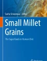 Nutritional Composition of Millets | SpringerLink