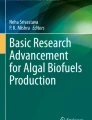 Recent aspects of algal biomass for sustainable fuel production: a ...