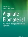 Alginate and its application to tissue engineering | Discover Applied ...