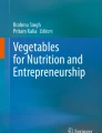 Origin, Evolution, and Classification of Vegetables | SpringerLink