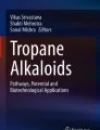 Tropane Alkaloids: Sources, Chemistry, Pharmacology and Biotechnology ...