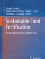 Food fortification as a sustainable global strategy to mitigate ...