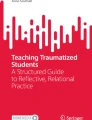Relationship building strategies within trauma informed frameworks in ...