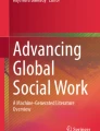Social Work: Themes, Issues and Critical Debates | Springer Nature Link ...