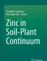 Zinc in Plants: Biochemical Functions and Dependent Signaling ...