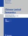 The Collocations of Chinese Color Words | Springer Nature Link
