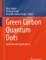 Houttuynia cordata-DES carbon quantum dots for Cr6+ detection and ...