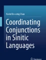 The Historical Morpho-Syntax of Chinese | Springer Nature Link