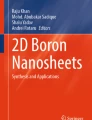 2D Boron: Boraphene, Borophene, Boronene | Springer Nature Link