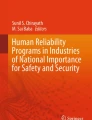 Assessing human performance and human reliability: a review ...