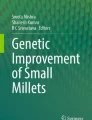 Finger millet (Eleusine coracana L.): from staple to superfood—a ...