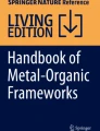 Structural survey of metal-covalent organic frameworks and covalent ...