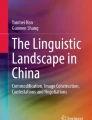 Linguistic Landscapes in Public Transportation Spaces | Springer Nature ...