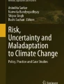 Farmers’ perception of climate change and livelihood vulnerability: a ...
