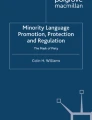 National language policy theory: exploring Spolsky’s model in the case ...